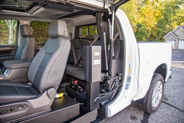 Silverado Wheelchair Truck Conversion For Sale | Rollx Vans