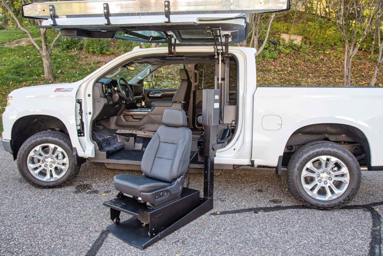 Silverado Wheelchair Truck Conversion For Sale | Rollx Vans